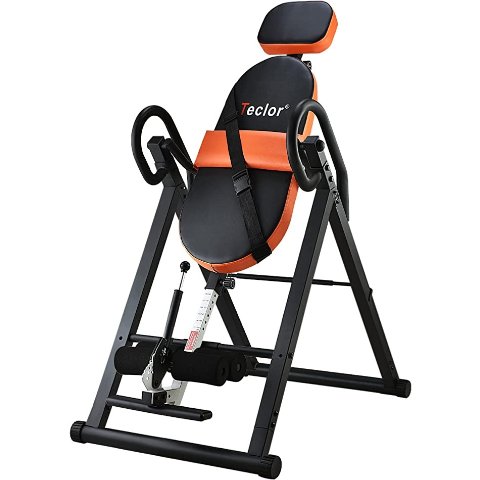 Inversion Table for Back Pain Relief, 350 lbs Capacity Strength ...