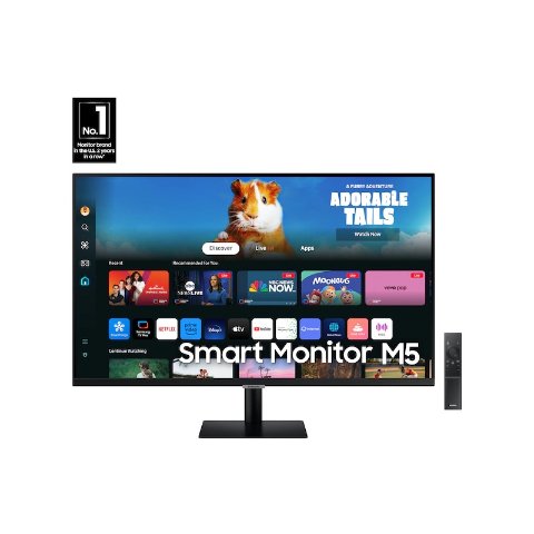 32" Smart Monitor M5 (M50D) FHD with Streaming TV and Speakers ...
