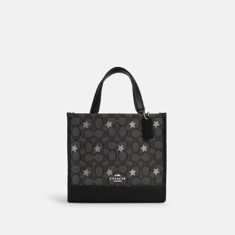 SHOP SIMON Coach Dempsey Tote 22 In Signature Jacquard With Star ...