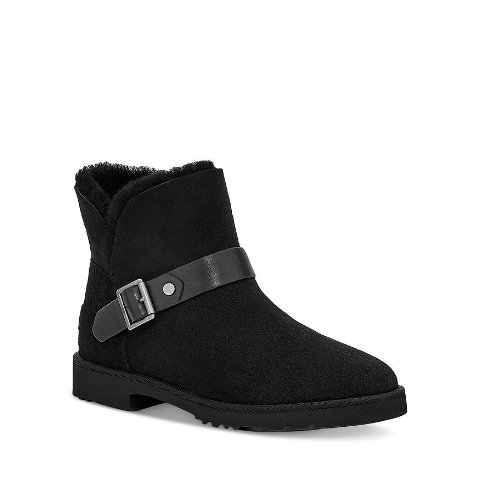 Women's Romely Short Buckle Shearling Boots Romely 毛绒短靴 90.00 超值好货 | 北美省钱快报