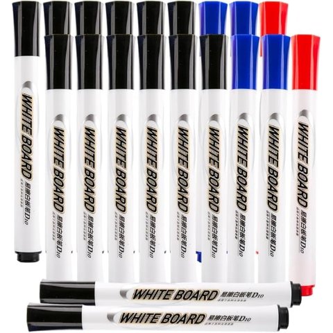 M&G Dry Erase Markers Fine Tip Whiteboard Markers- 20 Pack Low Odor ...