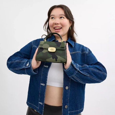 eliza mini top handle bag eliza 迷你手提包 $128.40 超值好货 | 北美省钱快报