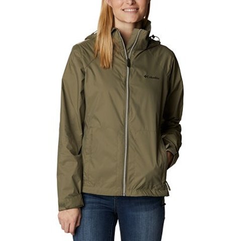 Women's Switchback Waterproof Packable Rain Jacket, XS-3X 防水拉链雨服 50.00 ...