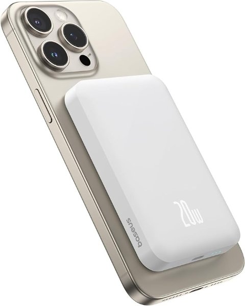 Baseus Magsafe 6000mAh 20W PD Battery Pack $11.99