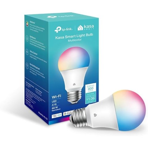 Kasa Smart Light Bulb $6.99