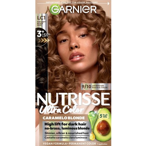 Nutrisse Ultra Color Nourishing Bold Permanent Hair Color Creme, LC1 ...