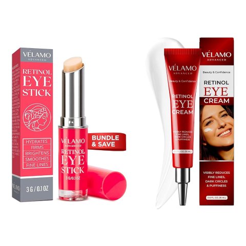 VELAMO ADVANCED Retinol Eye Stick & Retinol Eye Cream Red Tube $32.99
