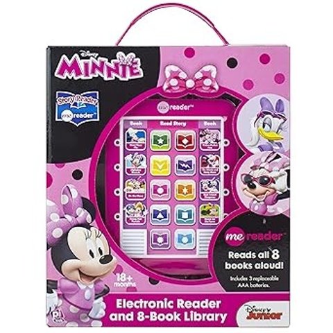 Disney Minnie Mouse - Me Reader Electronic Reader and 8 Sound Book ...