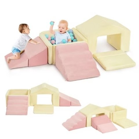 Foam Climbing Blocks for Toddlers, 6PCs Indoor Toddler Climbing Blocks ...