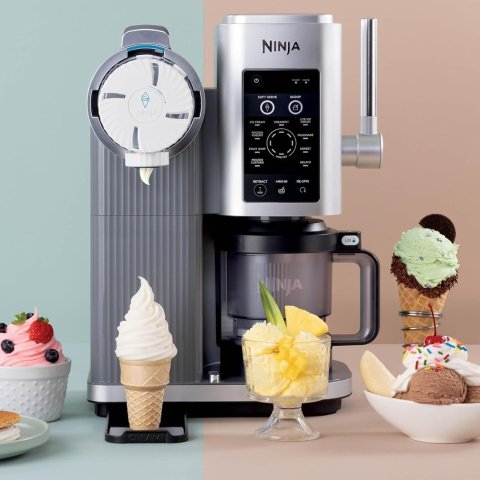 Ninja Swirl by CREAMi Ice Cream and Soft Serve Maker, Sorbet, Milkshake ...