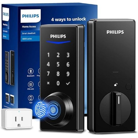 Wi-Fi Smart Door Lock, Keyless Entry Door Lock with App Control ...