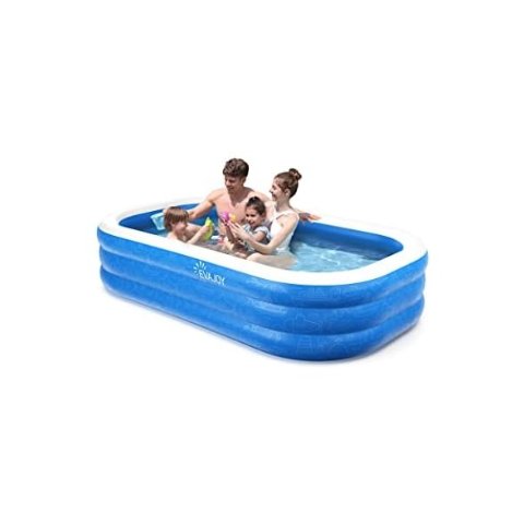 Inflatable Pool, EVAJOY 92''×56''×20'' Inflatable Swimming Pool for ...