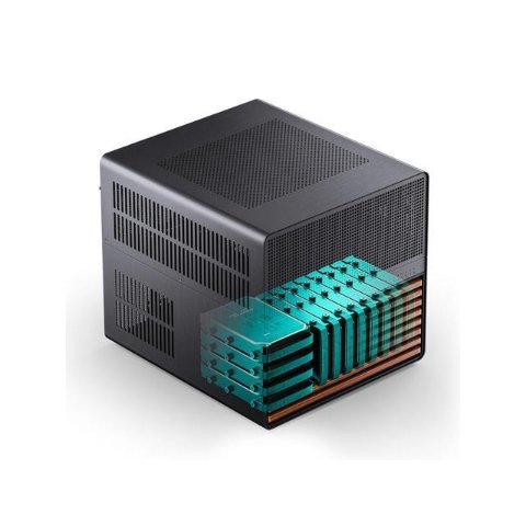 JONSBO N5 NAS Pc Case, 12HDD+4SSD Drive bay GPU HP Host, Supports Max ...