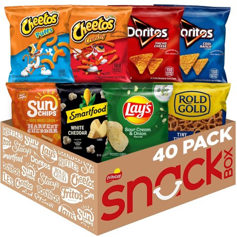 Frito Lay Fun Times Mix Variety Pack 40-Count $12.54