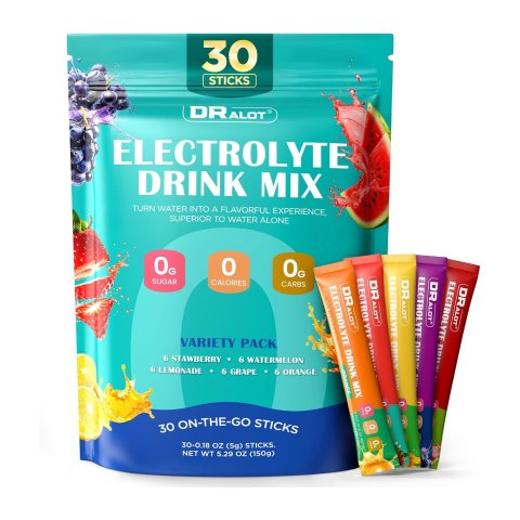 Dralot Juicy Splash 30 Packs Sugar Free Electrolytes $19.99