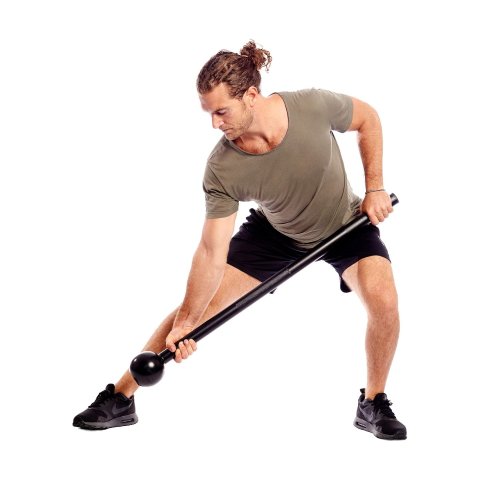 Retrospec Revolve Steel Macebell 20 lbs Matte Black $32.99