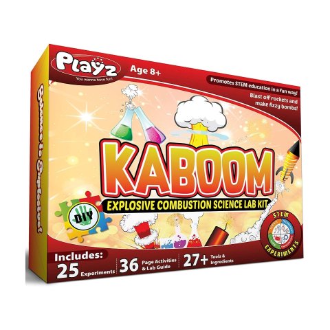Playz Kaboom! Science Experiment Kit 50 Projects $16.78
